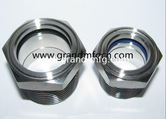 NPT & BSP 3/4 stainless steel ss304 liquid viewport sight glass plug ...