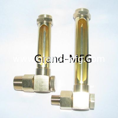 NPT thread 1/2" 1/4" 3/4" observation brass oil level sight gauge ...