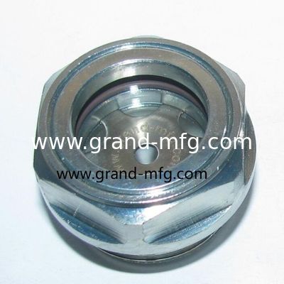 Hexagon steel oil sight gauge,carbon steel oil level sight glass,bsp ...