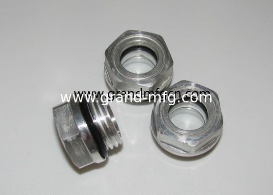 G1" Aluminum blower lubrication system Oil levels Hex screw-in Oil ...