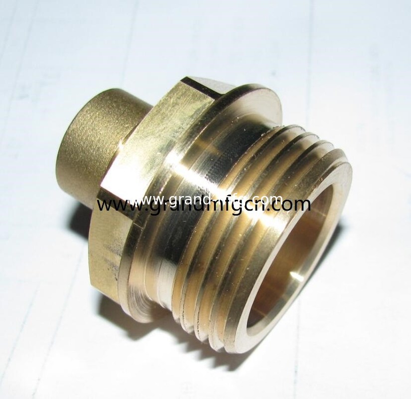 male Metric thread M16*1.5 M18 M20 M24 M26 M27sandblasting brass ...