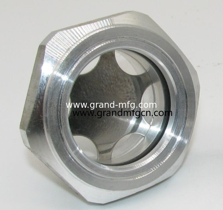 G2" Aluminum blower lubrication system Oil levels Hex screw-in Oil ...