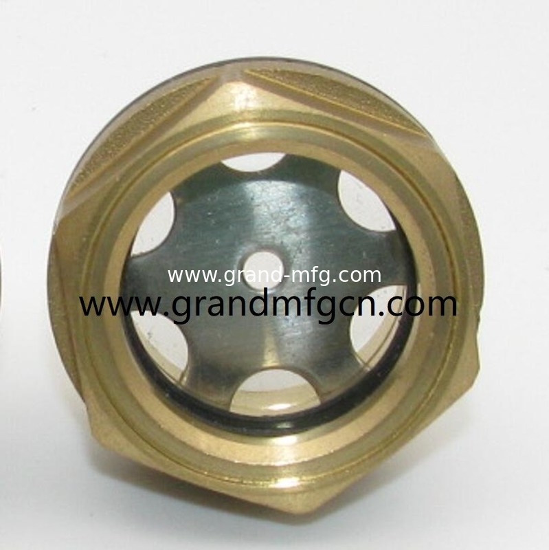 M16x1.5 M18x1.5 M20X1.5 Speed reducers brass oil level sight plug with ...