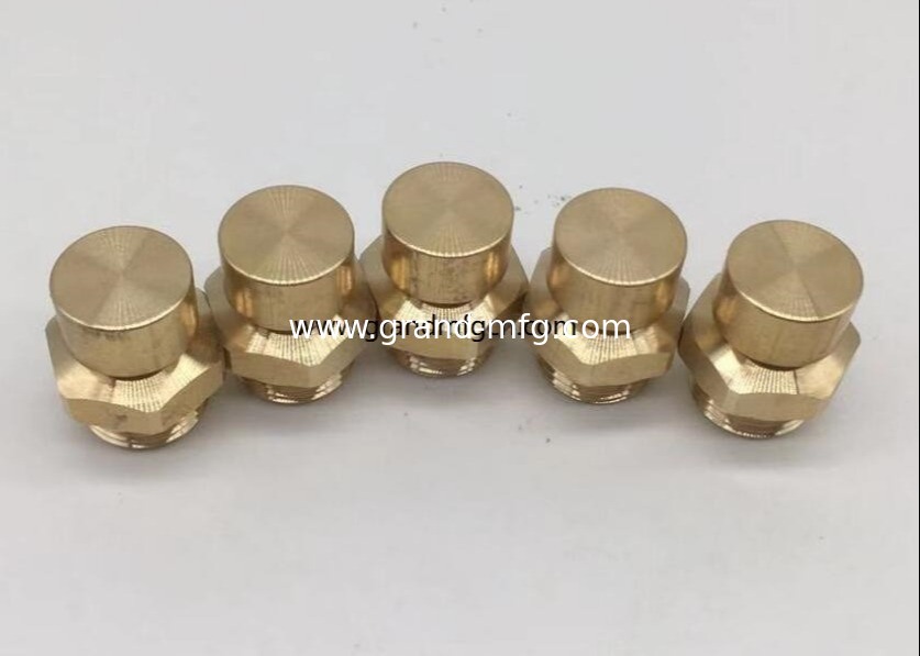 NPT thread 1/2" 1 1/2" 1 1/4" natural brass breather vent plugs,air ...