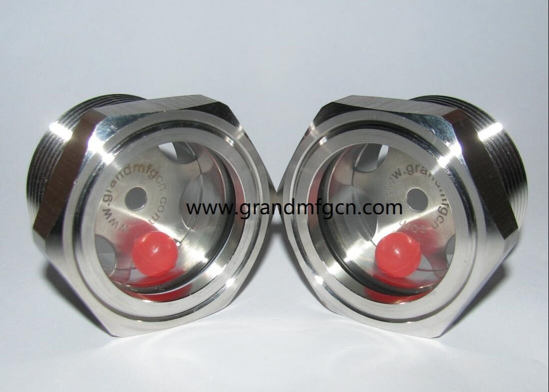 NPT 1/2 Industries lab Equipmen stainless steel oil liquid sight glass ...