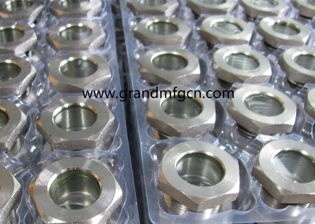 NPT 1 1/4" BITZER refrigeration fused steel sight glass with reflector ...