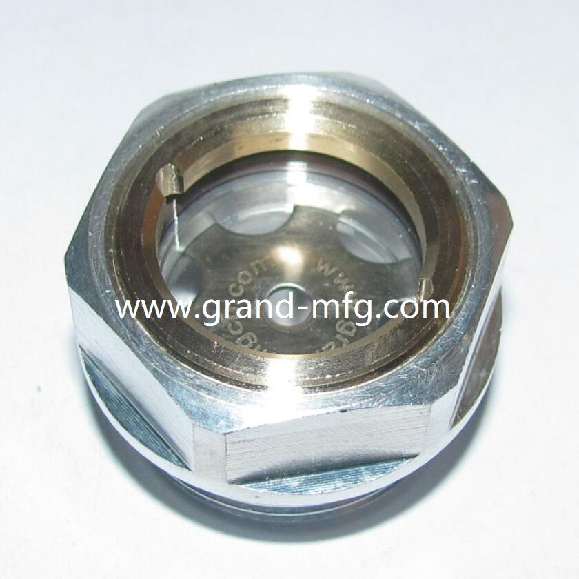 M54X2 Aluminum blower lubrication system Oil levels Hex screw-in Oil ...