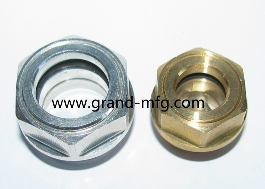 M54X2 Aluminum blower lubrication system Oil levels Hex screw-in Oil ...