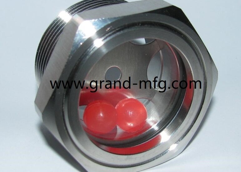 NPT 1-1/4 INCH stainless steel SUS304 oil level sight glass OIL LEVEL ...