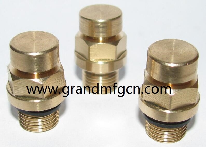 G3/8" 1/4" 1/8" male BSP Speed Reducer breather vent plug air released valve withstand 0.15 bar ...