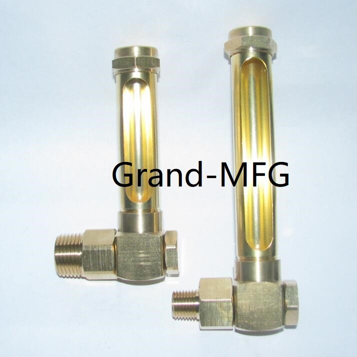 BSP3/8 INCH Brass oil level gauge indicator with level marks for Thin ...