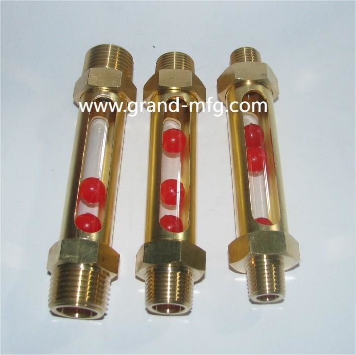 BSP1/2 INCH Brass oil level gauge indicator with level marks for Thin ...