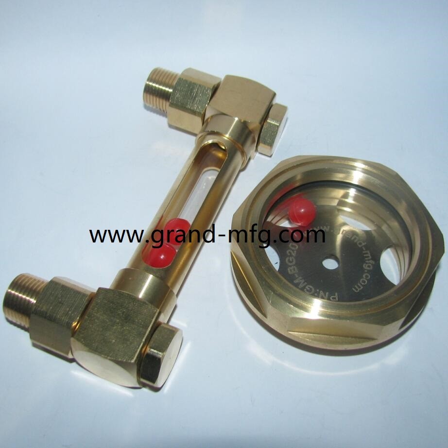 L type brass tube oil level gauge , gear reducer gearboxes brass ...