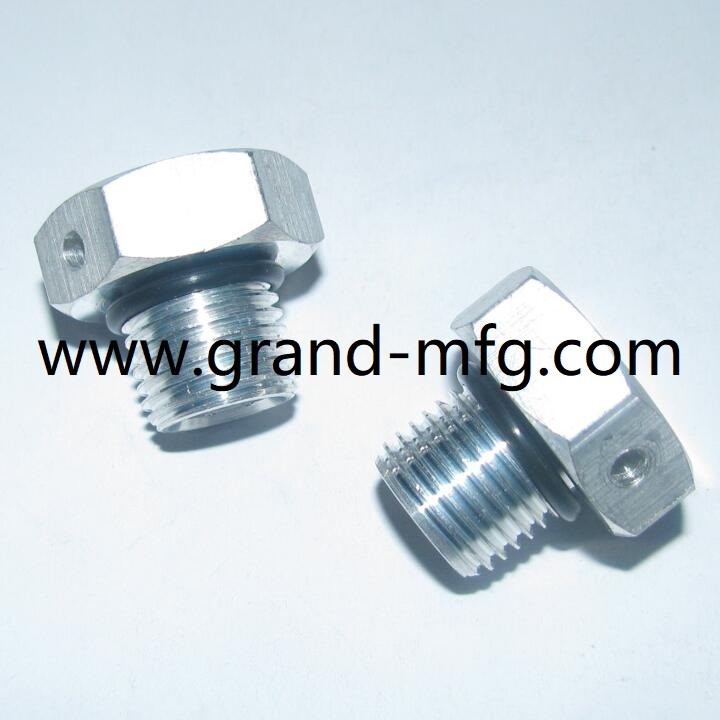 Metric thread M10X1 brass breather vent plug for hydraulic reservoir ...