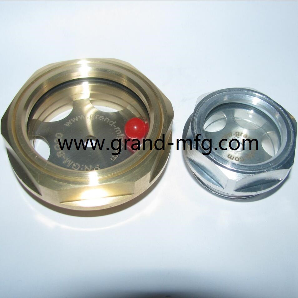GM-HDG12 BSP threaded G1/2 dome shaped windows,domed sight glass,dome ...