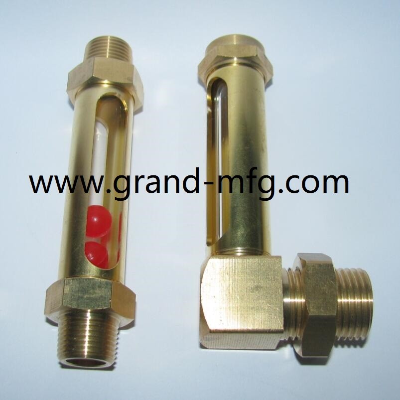 BSP thread G3/4 inch observation brass oil level sight gauges ...