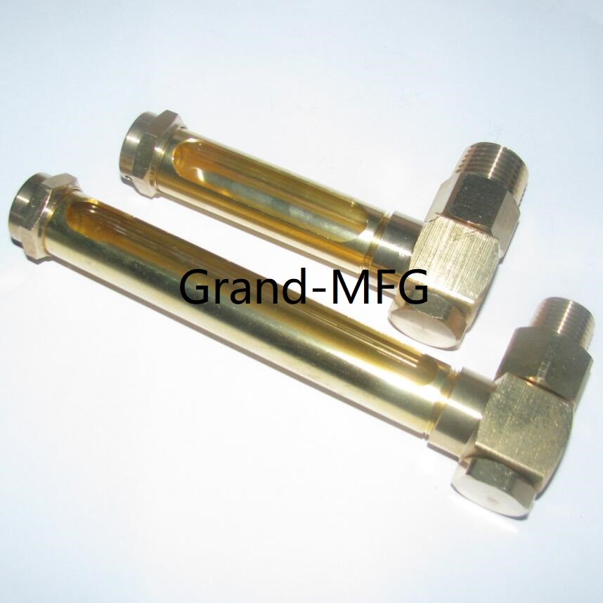 BSP thread G3/4 inch observation brass oil level sight gauges ...