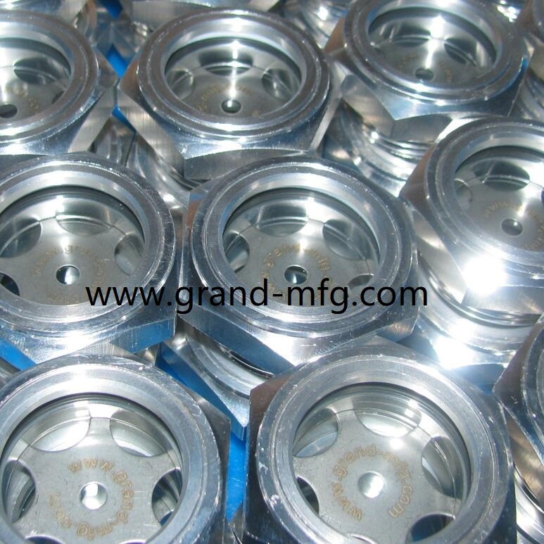 M42X1.5 Aluminum blower lubrication system oil levels hex screw-in oil ...