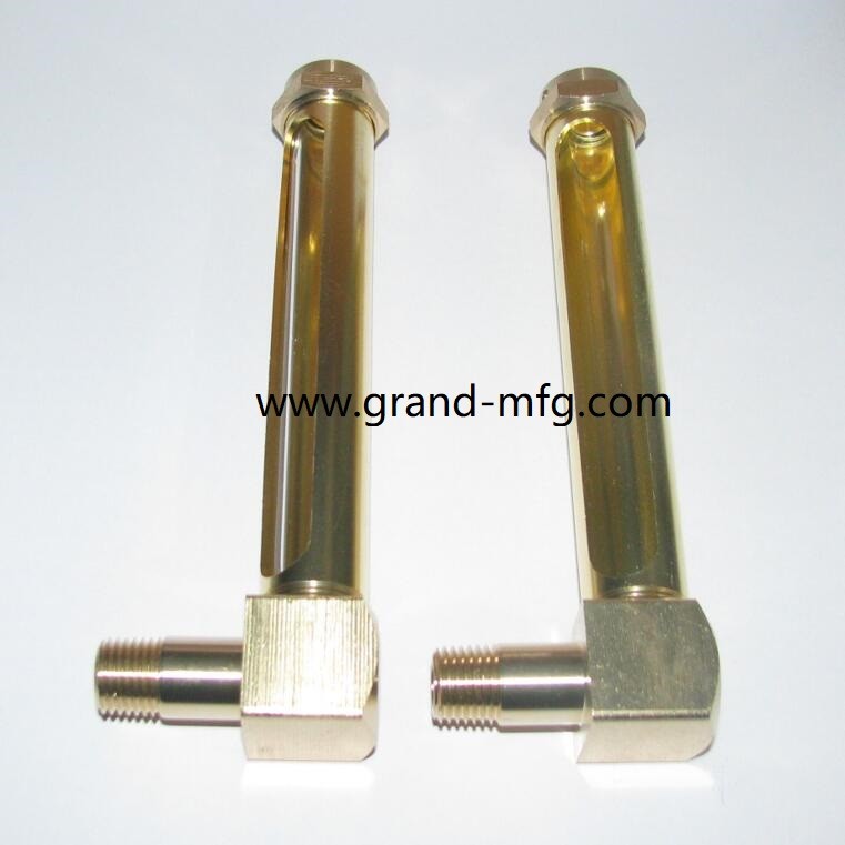 NPT thread 1/2 inch observation brass oil level sight gauges ...