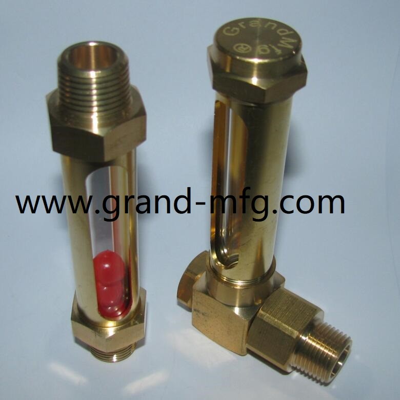 Sight gauge bsp brass oil level gauge NPT gear reducers oil level ...