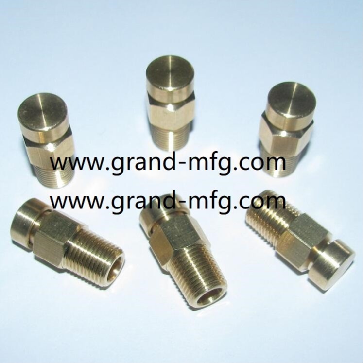 NPT male thread 1/8 1/2 1 inch natural brass breather vent plugs air ...