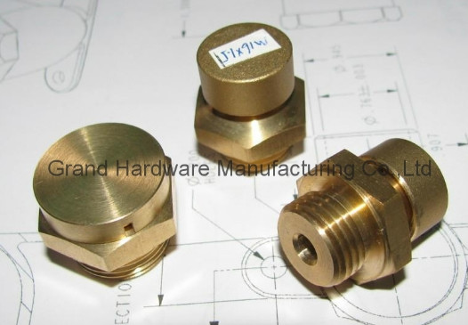 NPT pipe thread 3/4" brass breather vent plugs for compressors Oil ...