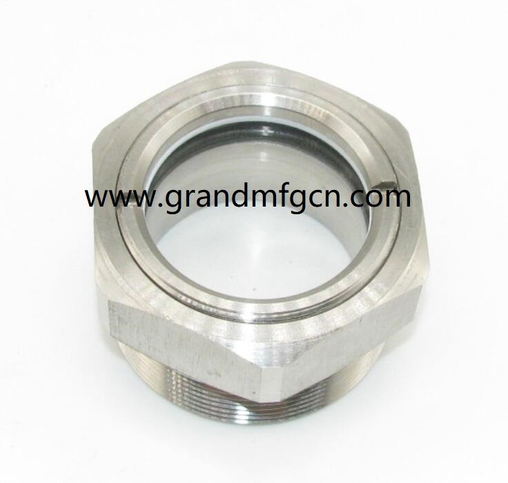 high pressure M36x1.5 stainless steel 304 reactor mixer equipment sight ...