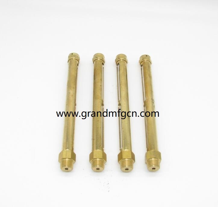 NPT1/4 INCH Brass oil level gauge indicator with level marks for Thin ...
