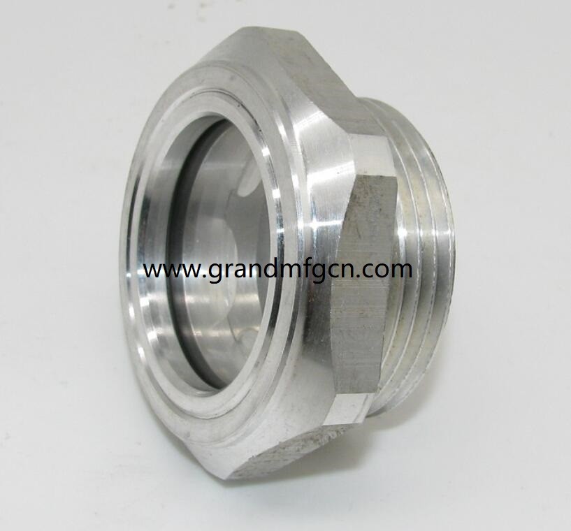 M42X1.5 Aluminum blower lubrication system Oil levels Hex screw-in Oil ...