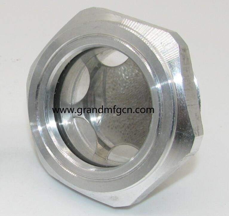 M27X1.5 Aluminum blower lubrication system Oil levels Hex screw-in Oil ...