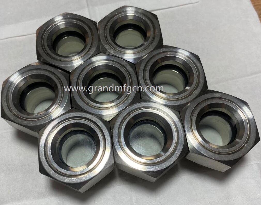 NPT 1/2 inch stainless steel 304 oil lubrication system visual oil ...