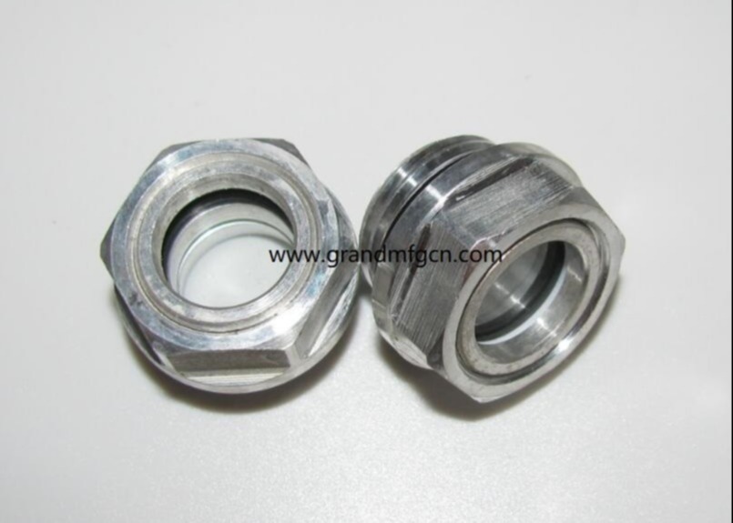 M20X1.5 Aluminum blower lubrication system Oil levels Hex screw-in Oil ...