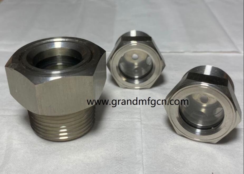 BSP 1/2 INCH stainless steel 304 knob type oil level indicators fluid ...