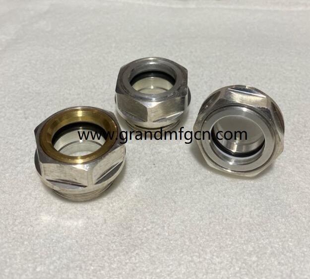 G1/2”corrosion resistant blower aluminum oil levels hex screw-in Oil ...