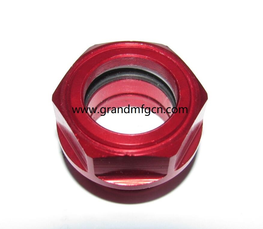 G3/4”blower oxidized color aluminum oil levels hex screw-in Oil level ...