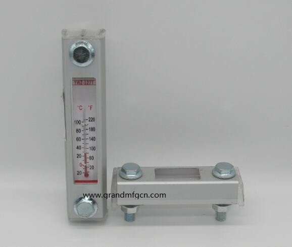 aluminum hydraulic oil level indicator with level marks for Thin-wall ...