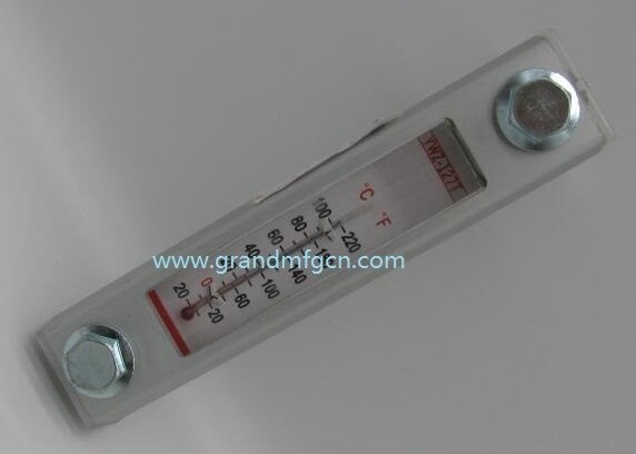 aluminum hydraulic oil level indicator with level marks for Thin-wall ...