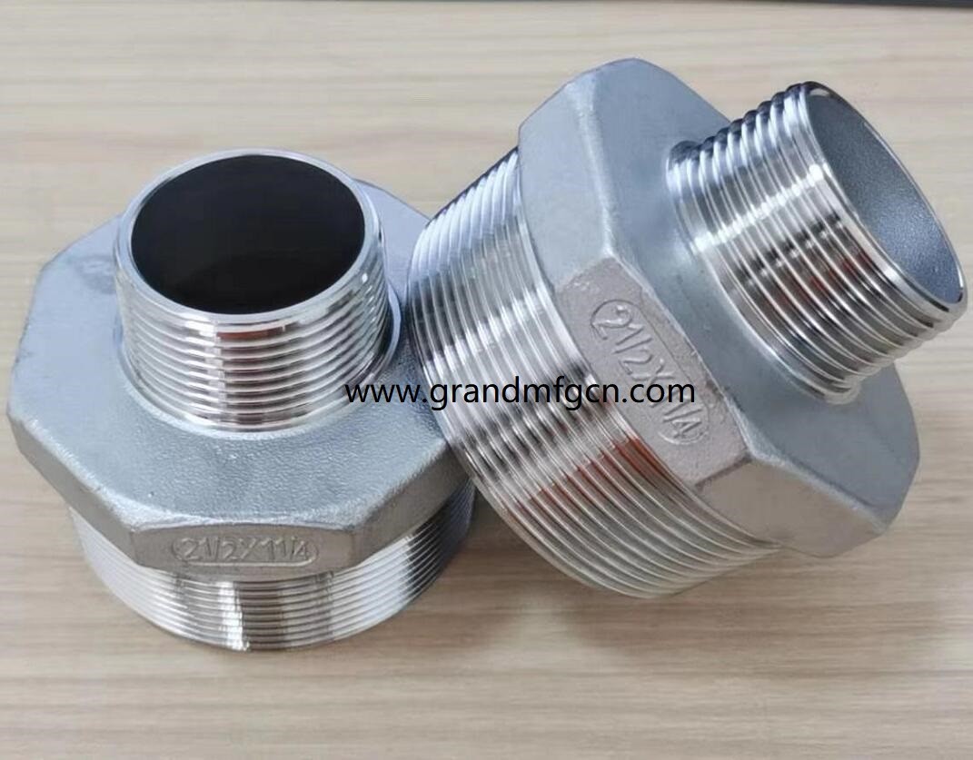stainless steel SUS316 Machined connectors OEM precision turned part ...