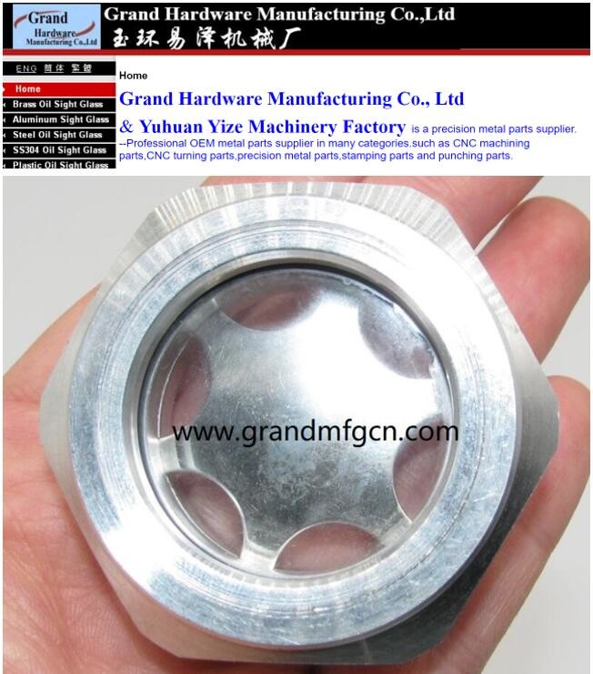 G1/2" G1" G1 1/4" G2" BSP thread gearbox aluminum oil sight glass oil ...