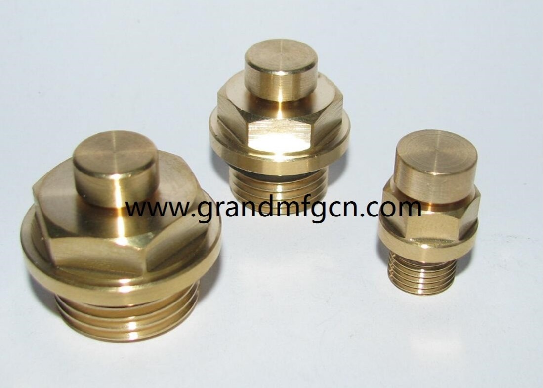 Male BSP thread 1/8 1/4 inch Breather vent plugs air vent plugs Metal ...