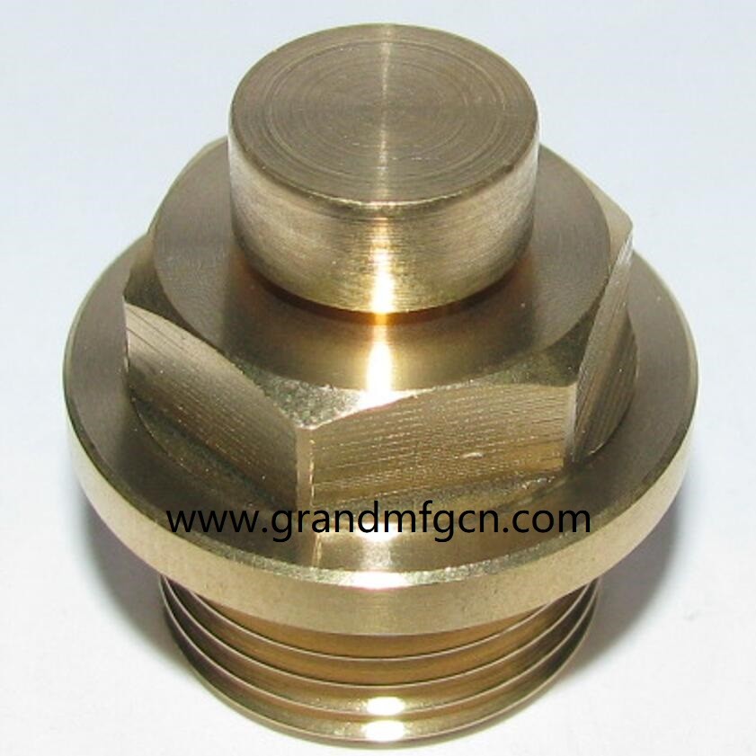 NPT 1/2" brass breather vent plugs with brass filler air released valve ...
