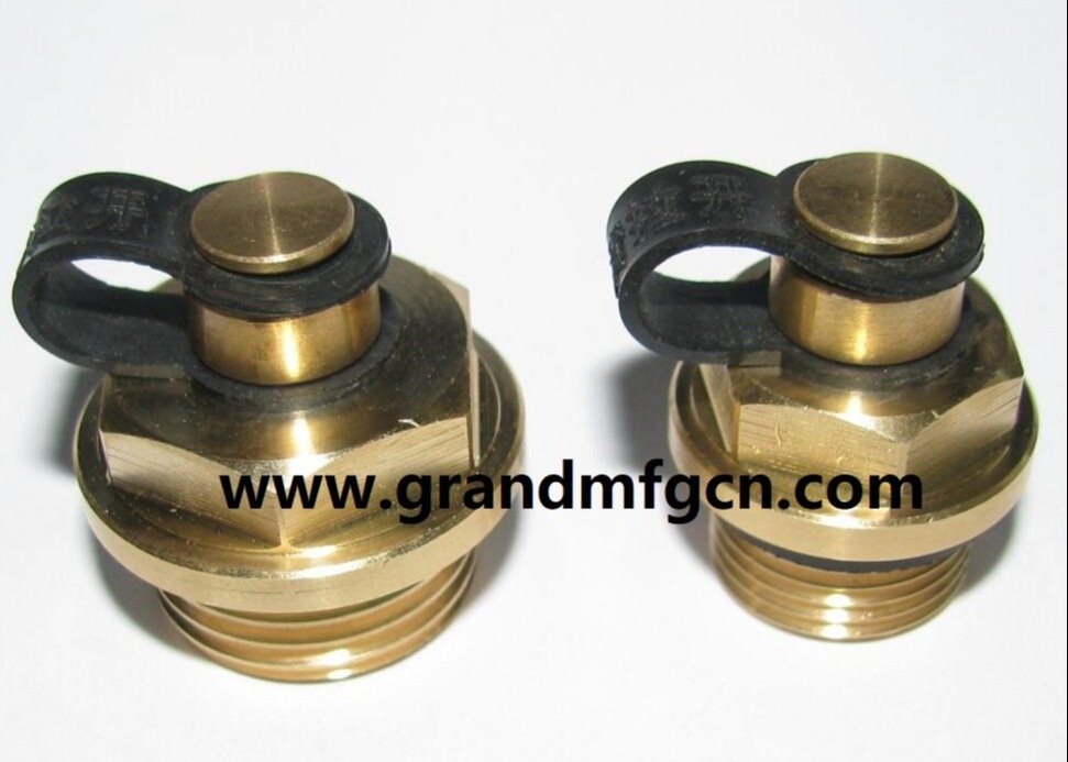 NPT1/2 inch oil filler brass breather plug with labyrinth air released ...