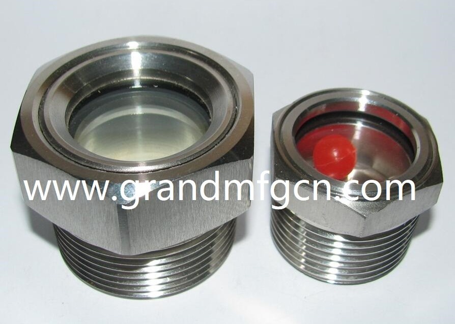 FIRE PUMPS PIPE FITTING WATER FLOW ss304 SIGHT GLASS NPT thread liquid ...
