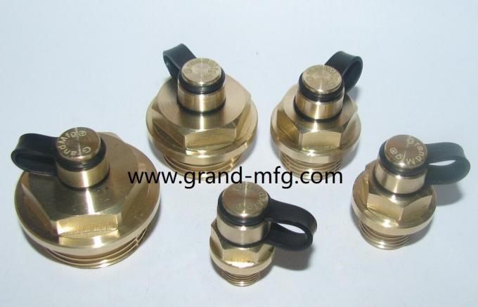 Male BSP thread 1/8 1/4 inch Breather vent plugs air vent plugs Metal ...