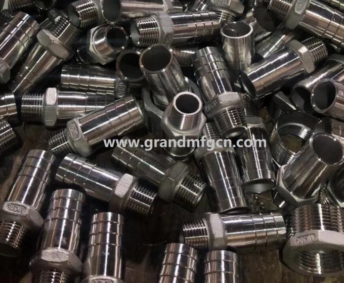 stainless steel SUS304 SUS316 Machined connectors custom precision ...