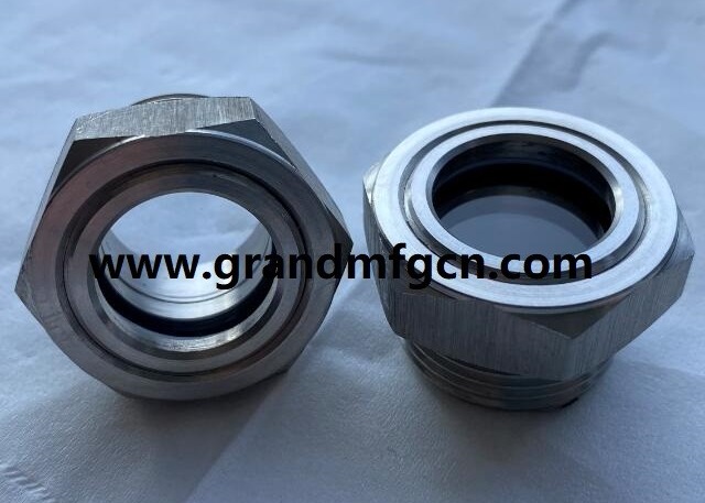 WATER TANK SIGHT GLAS WATER FLOW SIGHT GLASS M42X1.5 threaded oil sight ...