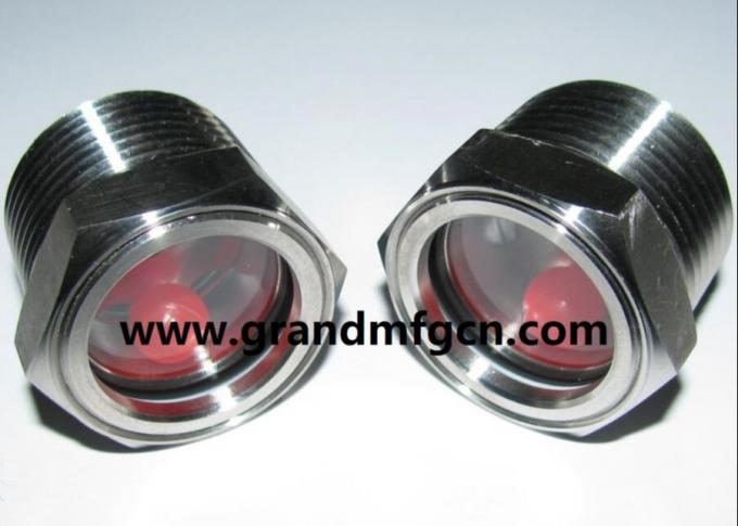 NPT & BSP 3/4 stainless steel ss304 liquid viewport sight glass plug ...